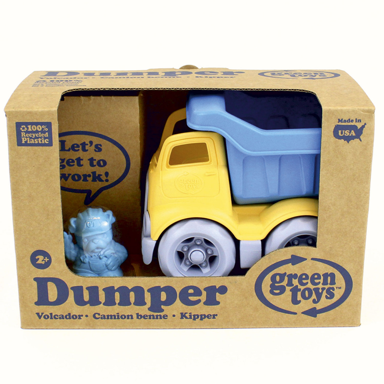 Baustellen Laster mit Kipper von Green Toys | KIGLU